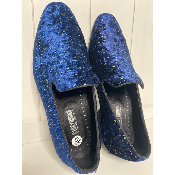 Stacy Adams | Shoes | Stacy Adams Royal Blue Silver Flecked Sparkle ...